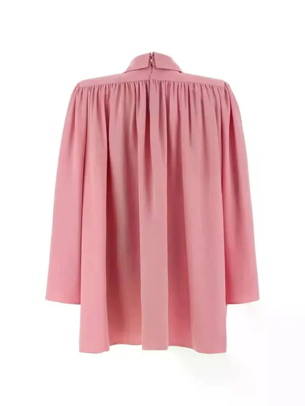 Valentino Garavani Cady Couture Pleated Top