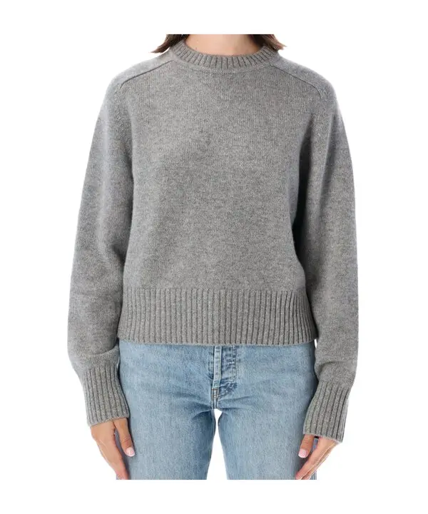 Extreme Cashmere Please Cropped Knitted Sweater