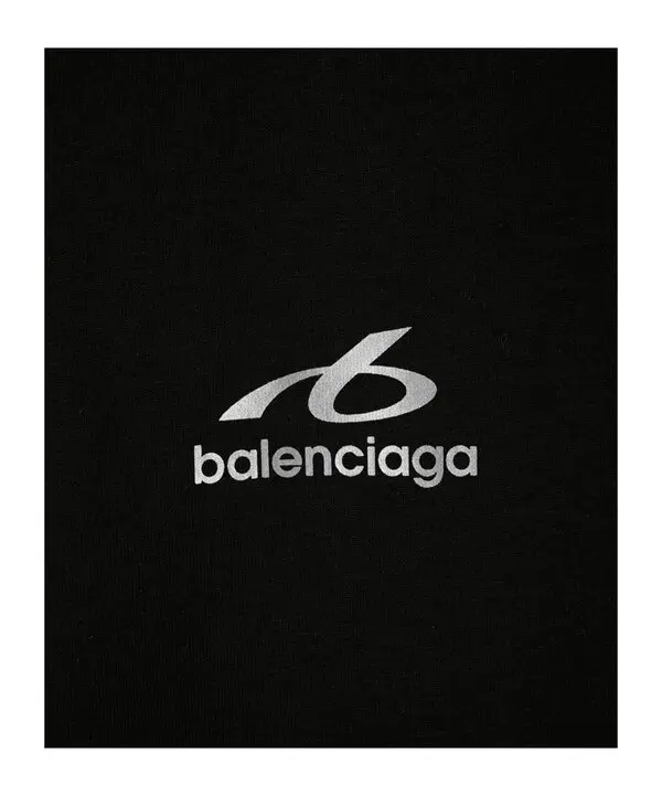 Balenciaga Layered Logo Hoodie