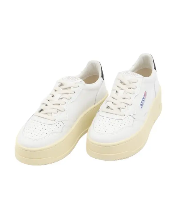 AUTRY Medalist Logo Embroidered Platform Sneakers
