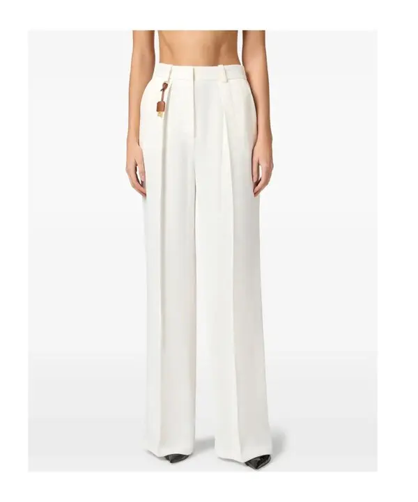 Elisabetta Franchi Darts Gabardine Trousers