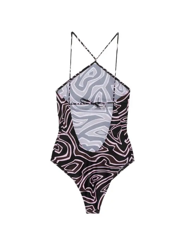 Emilio Pucci Printed One-piece Swimsuit