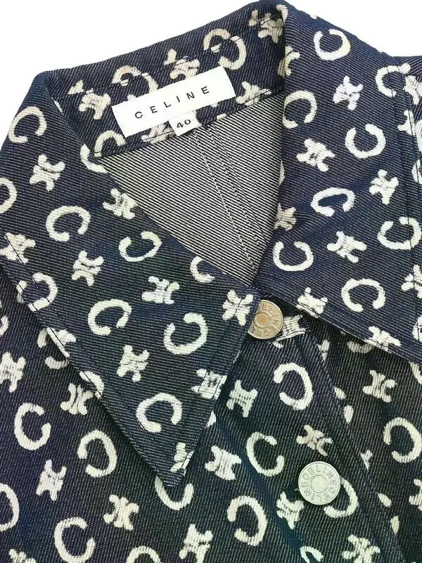 Celine 2005 C Macadam Denim Jacket