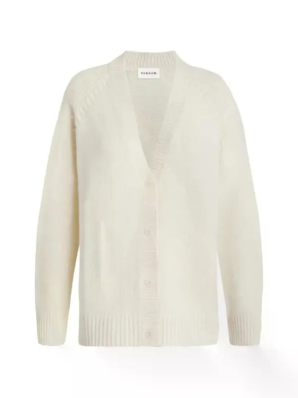 P.a.r.o.s.h V-neck Cable-knit Cardigan
