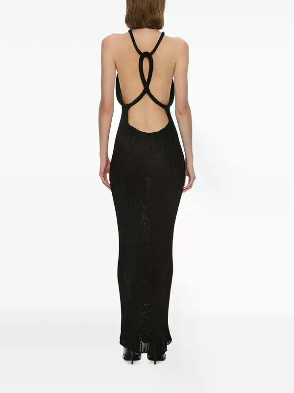 Christopher Esber Nyx Halterneck Maxi Dress