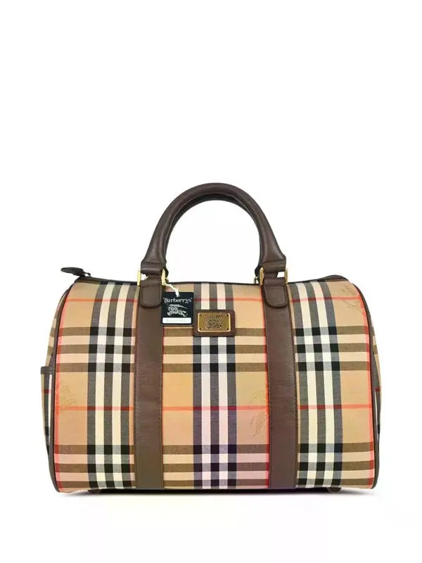 Burberry House Check Handbag - Neutrals