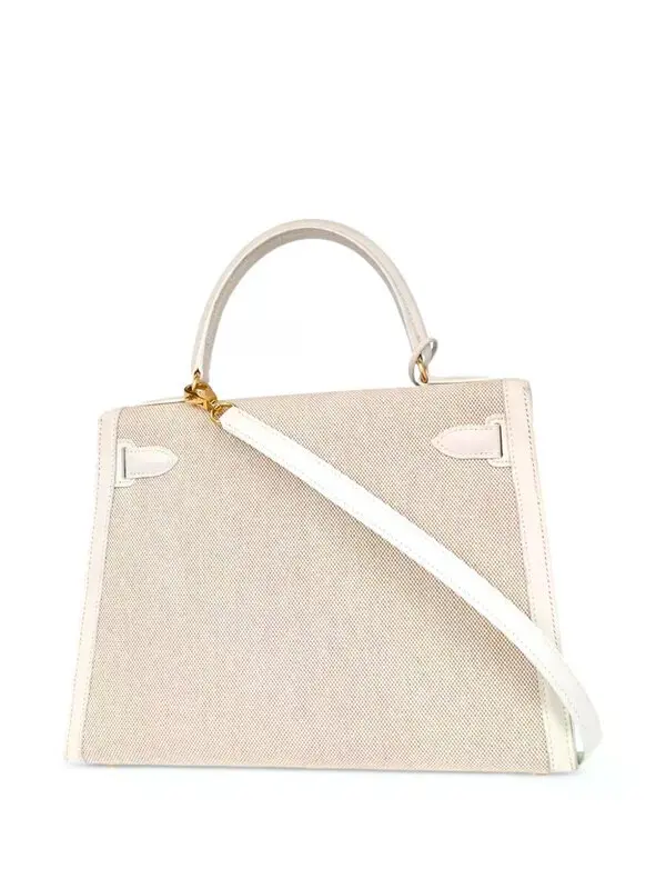 Hermès 1996 28 Kelly Sellier Tote Bag - Neutrals
