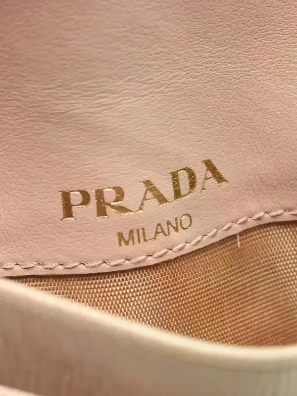 Prada 2010s Triangle-logo Card Case
