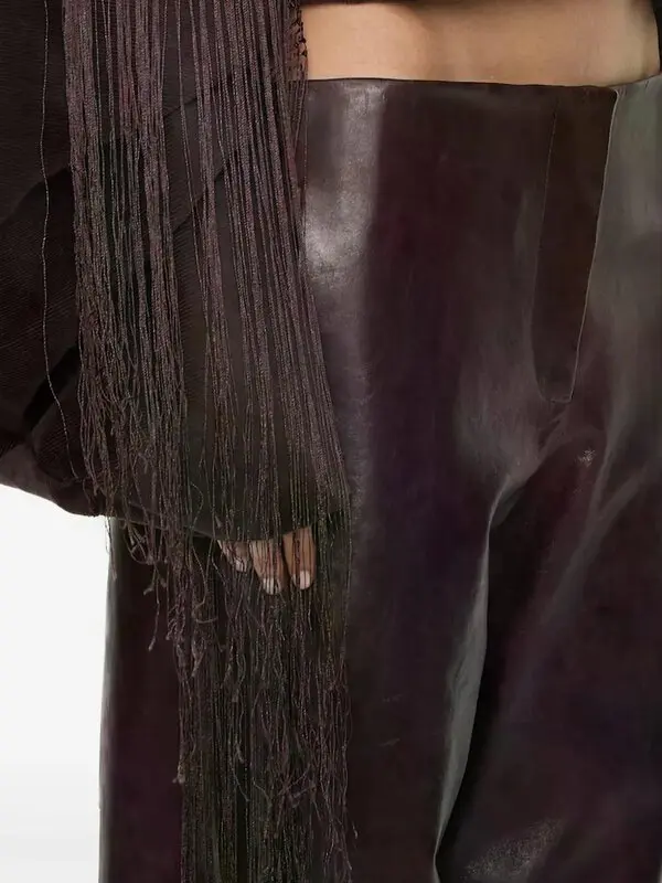 Christopher Esber Redux Leather Trousers