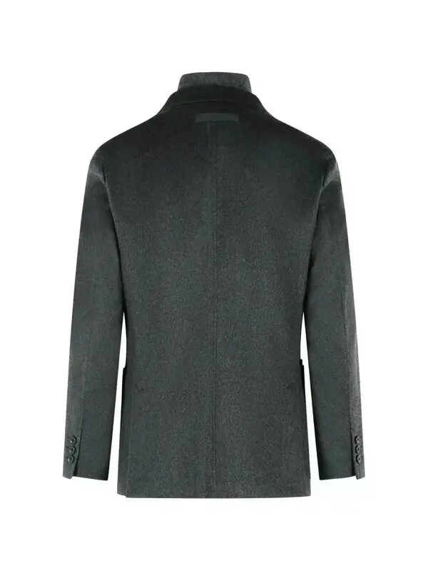 Zegna Dark Mélange Oasi Cashmere Jacket