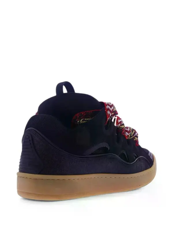 LANVIN Curb Sneakers - Black