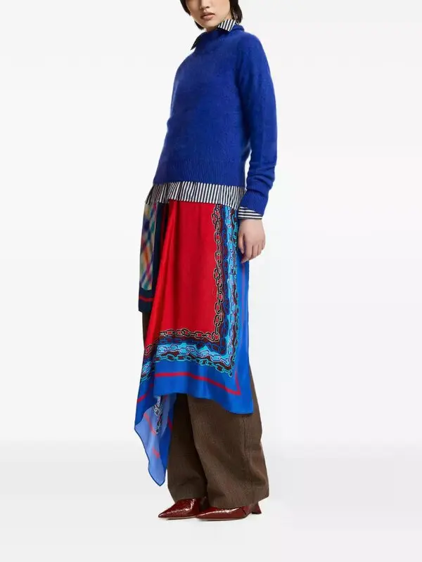 Essentiel Antwerp Karacas Ribbed-trim Sweater