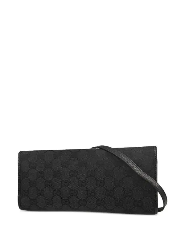 Gucci Gg Bamboo Clutch Bag
