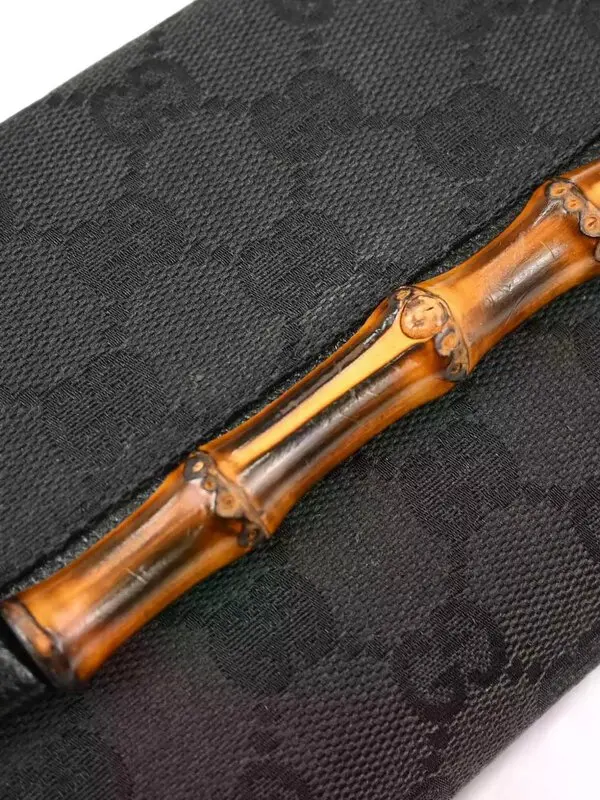 Gucci Gg Bamboo Clutch Bag