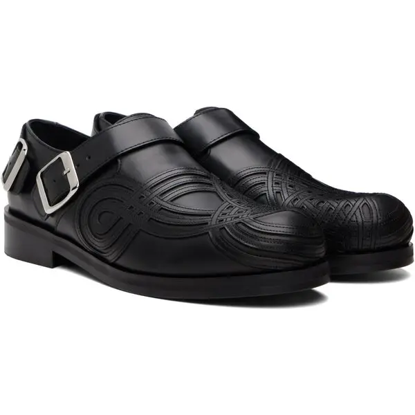 STEFAN COOKE Braided Biker Derby Shoes