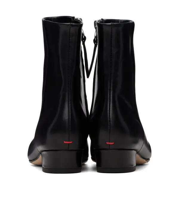 AeydĒ Pointed-toe Leather Boots