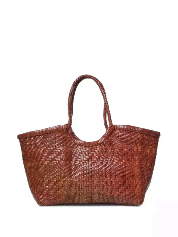 Dragon Diffusion Nantucket Optical Woven-leather Tote Bag