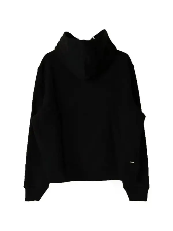 Amiri Logo-print Hoodie - Black