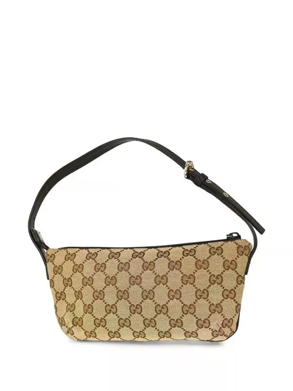Gucci Gg Canvas Shoulder Bag - Neutrals