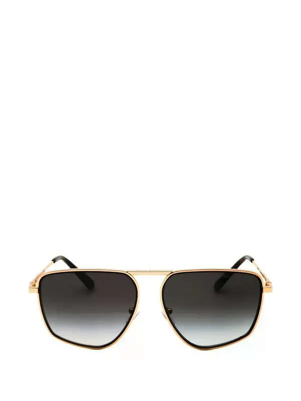 Michael Kors Geometric-frame Sunglasses - Gold