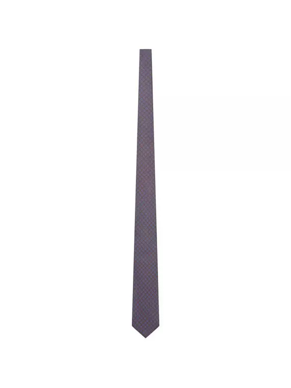 Kiton Geometric-pattern Silk Tie