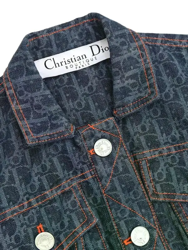 Dior 2006 Single-breasted Denim Jacket