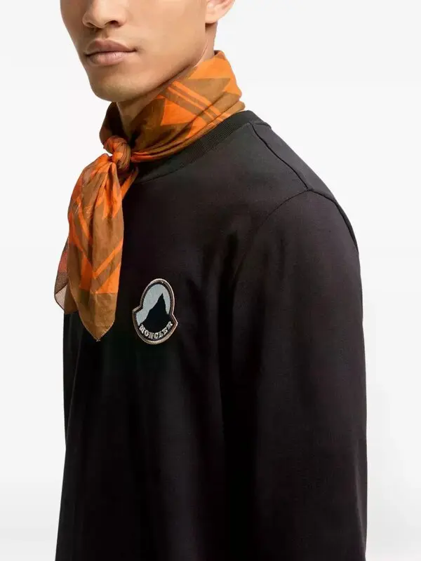 Moncler Logo-patch Long-sleeve T-shirt