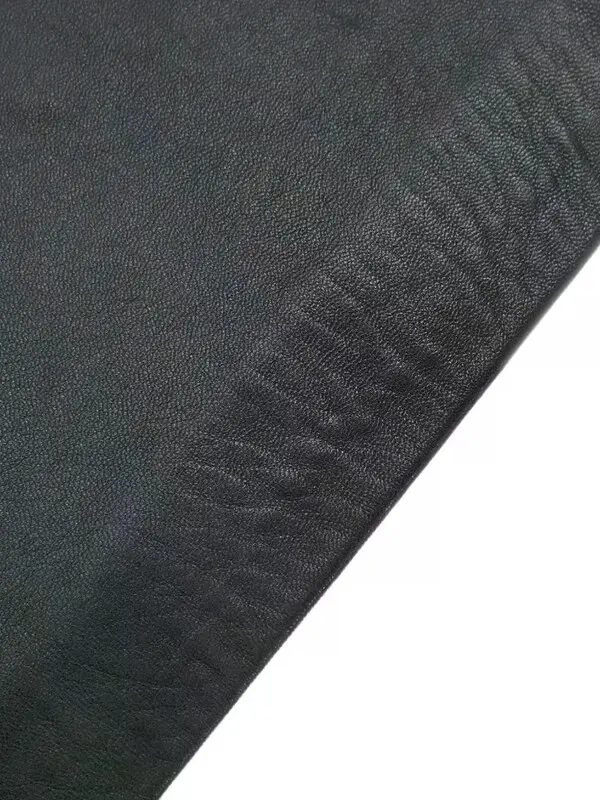 Loewe Pleated Leather Mini Skirt