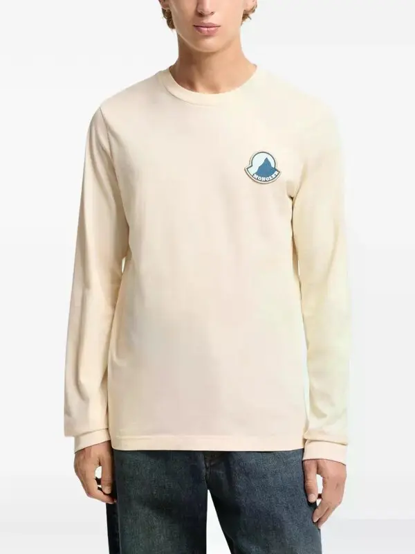Moncler Logo-patch Long-sleeve T-shirt