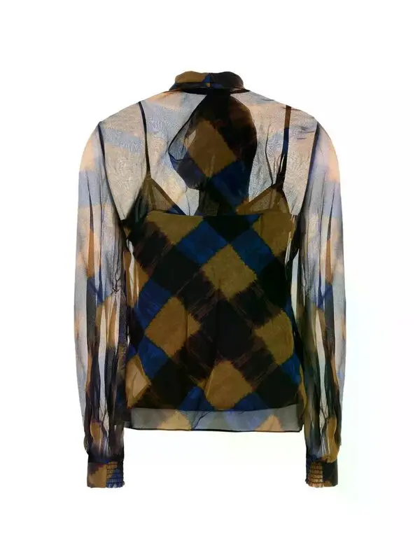 Diane Von Furstenberg Garcele Pussy-bow Blouse