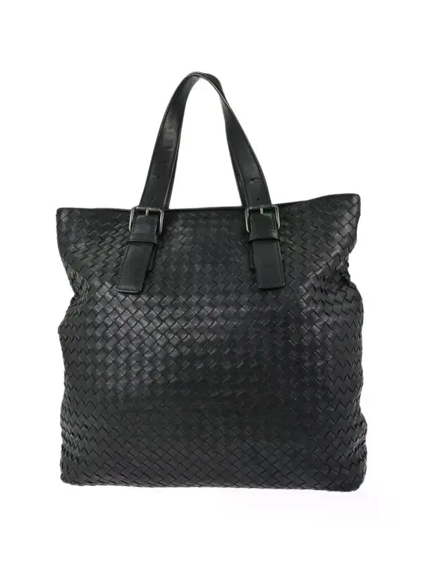 Bottega Veneta Intrecciato Buckle-detail Tote Bag
