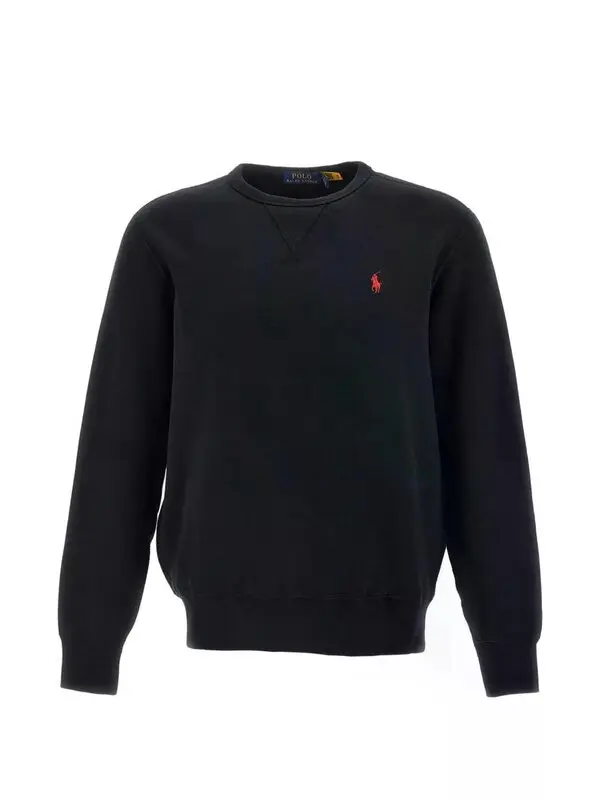 Polo Ralph Lauren Logo-embroidered Sweatshirt - Black