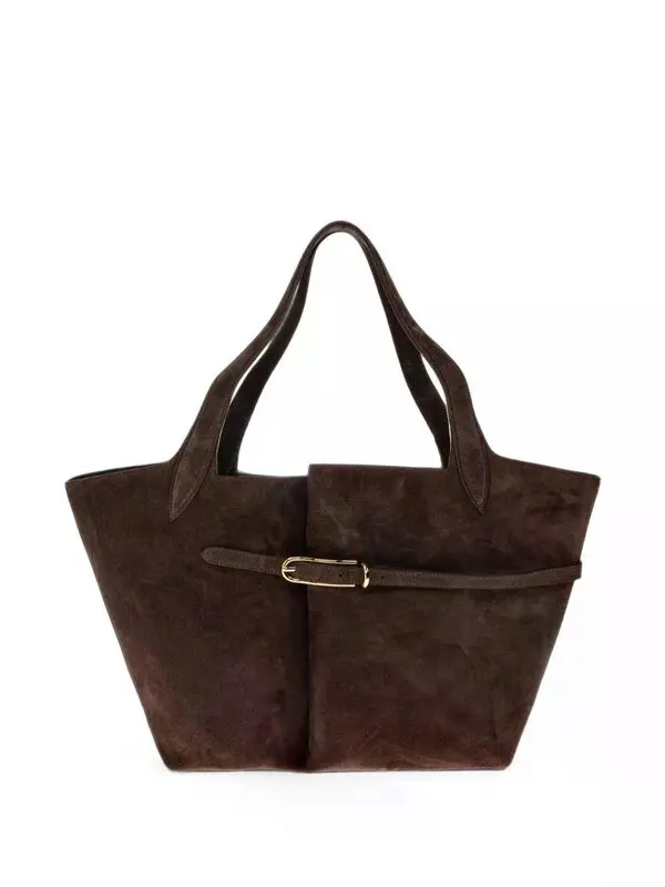LIFFNER Buckle-detail Suede Tote Bag