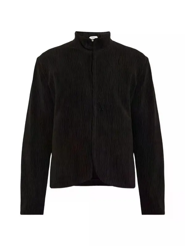 POST ARCHIVE FACTION Ribbed Stand-collar Jacket