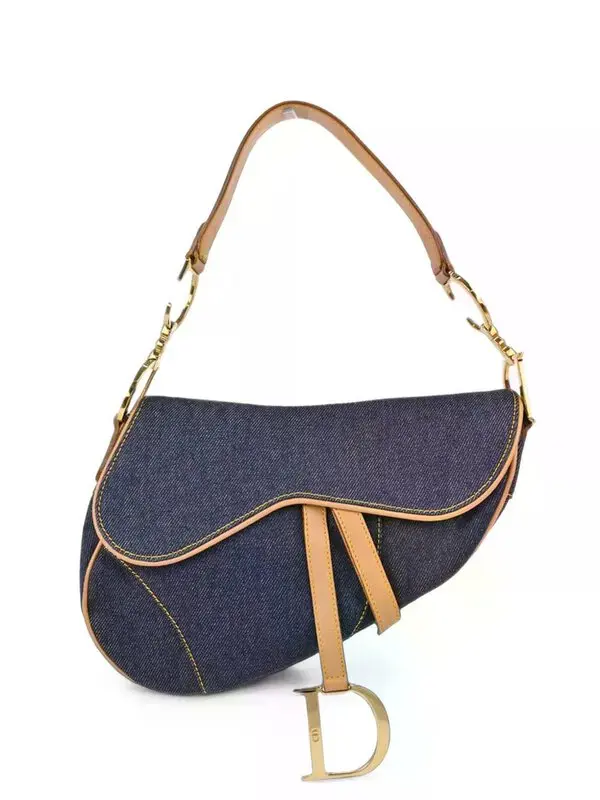 Dior Saddle Shoulder Bag - Blue