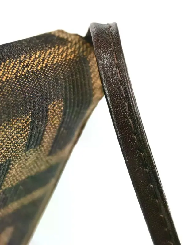 Fendi Zucca Zip-around Cross Body Bag