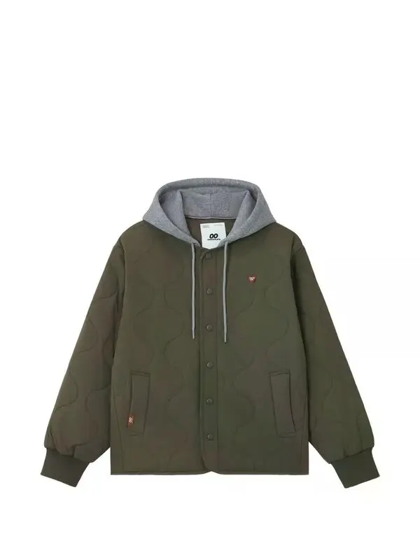 CHOCOOLATE Onion-quilted Hooded Jacket