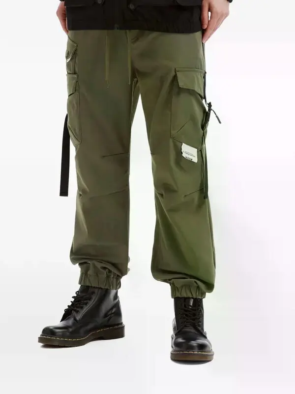 MUSIUM DIV. Strap-detail Cargo Pants