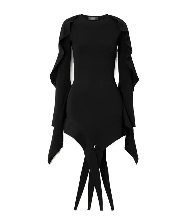 MUGLER Solid-color Dress