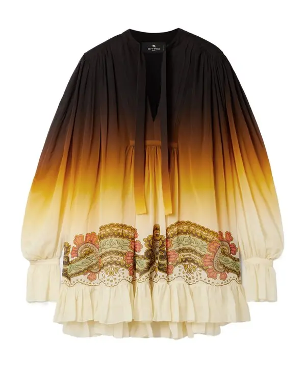 Etro Featuring Ruffled Trims - Multicolor