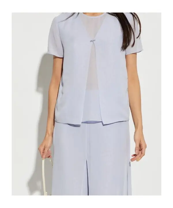 Emporio Armani Short-sleeve Layered Top