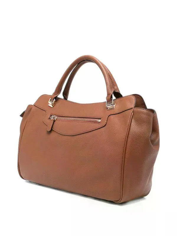 Guess Grained Leather Tote Bag