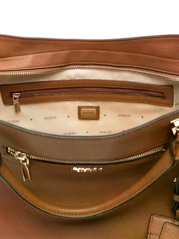 Guess Grained Leather Tote Bag