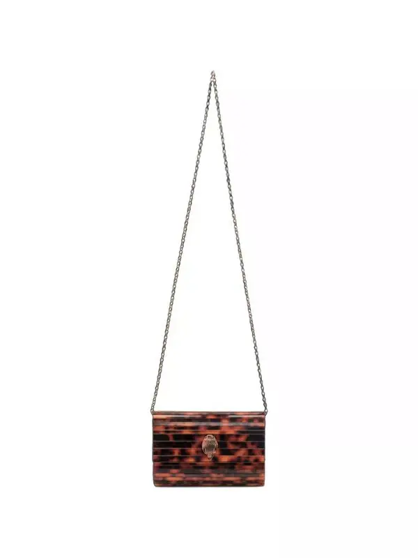Kurt Geiger Party Eagle Tortoiseshell-effect Clutch Bag