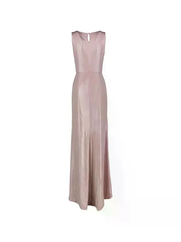 MARCO GABRIELLI ATELIER Draped V-neck Maxi Dress