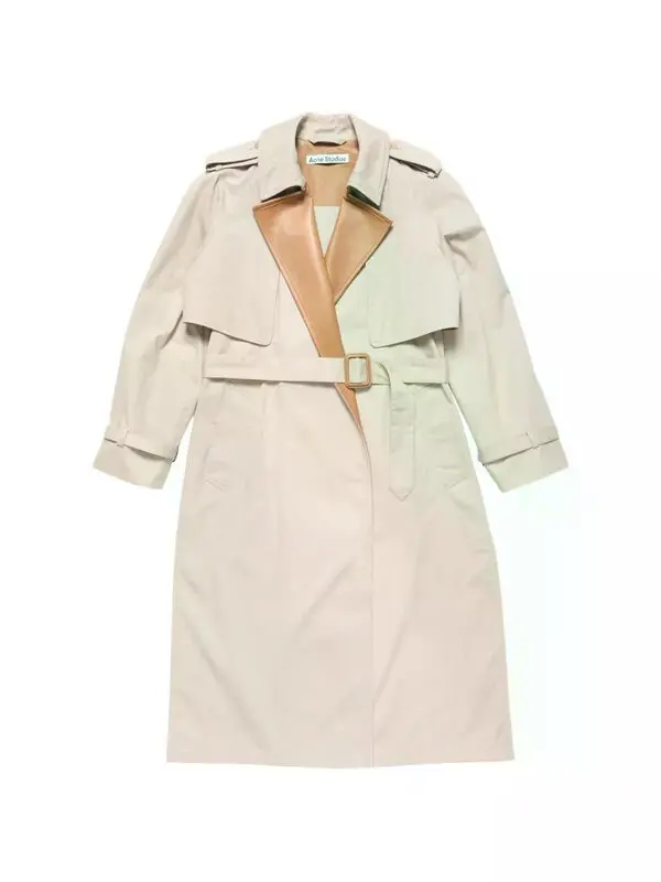 Acne Studios Layered Trench Coat - Neutrals