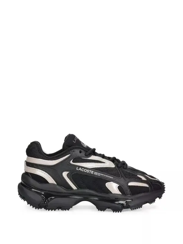 Lacoste Panelled Mesh Sneakers - Black