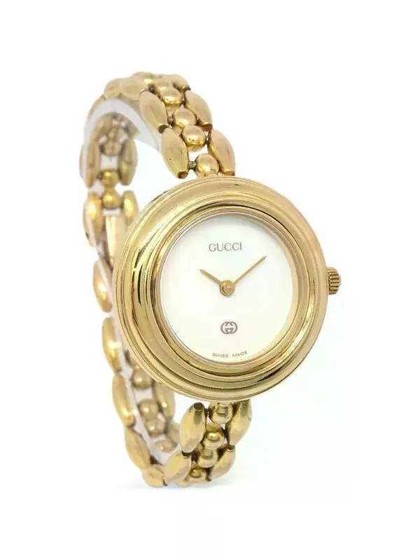 Gucci 11/12 Change Bezel 25mm Watch - White