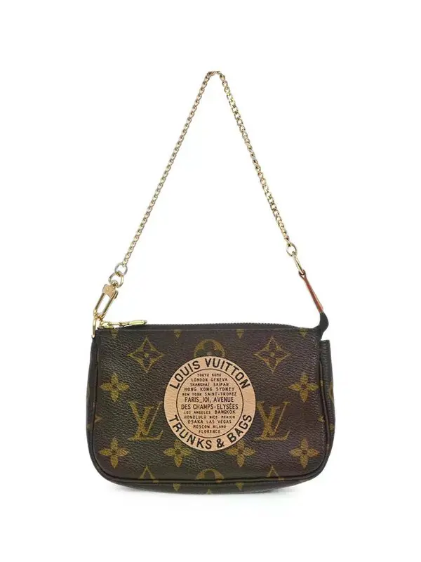 LOUIS VUITTON 2007 Mini Pochette Accessoires Clutch Bag