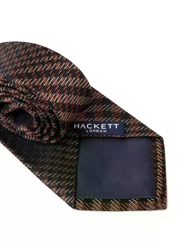 HACKETT  Prince Of Wales Silk Tie